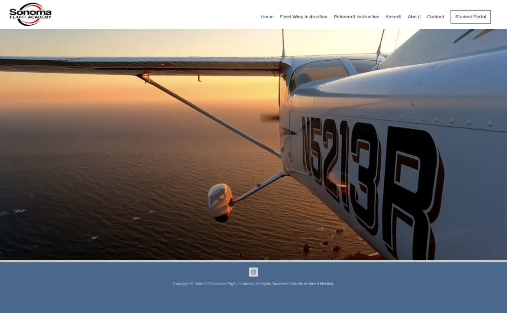 Sonoma Flight Academy - Smart Monkey Web Works